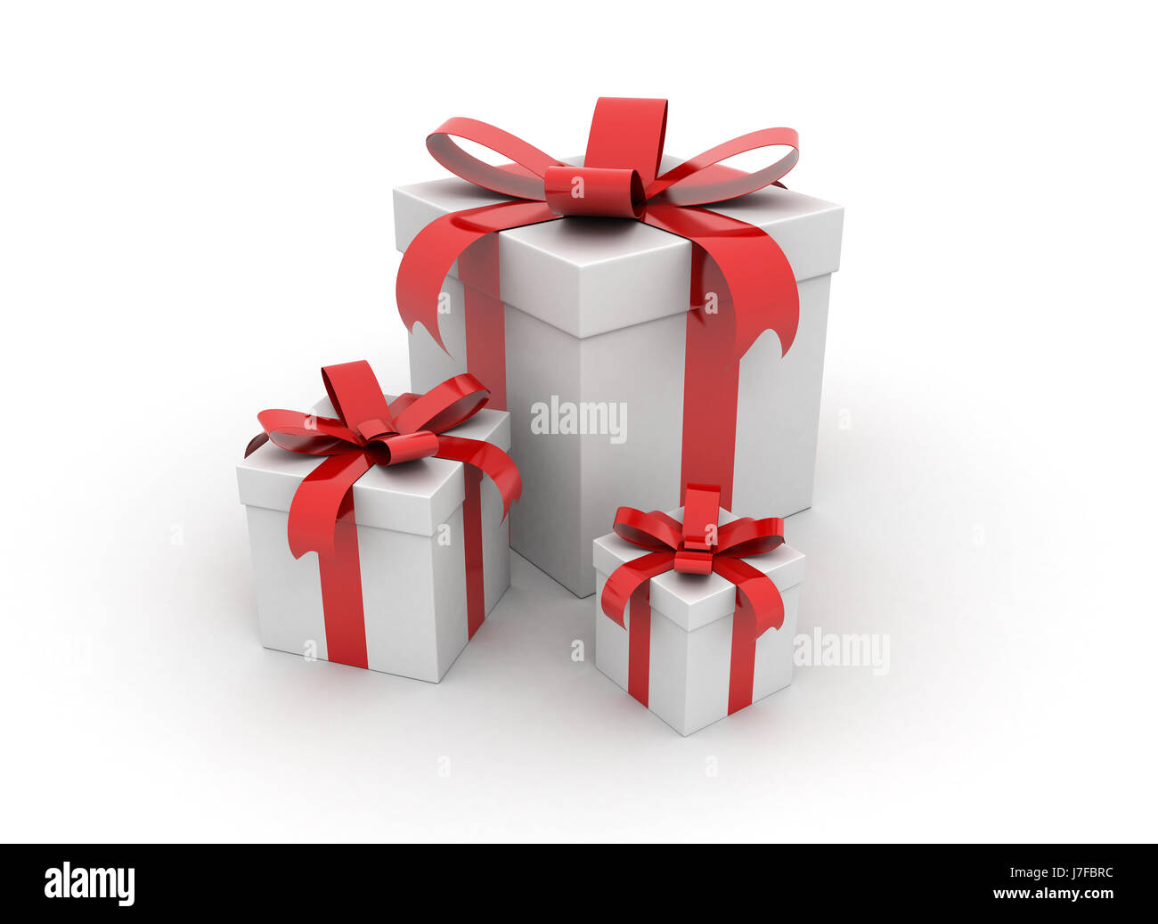 present illustration gift box boxes imagining white red present ...