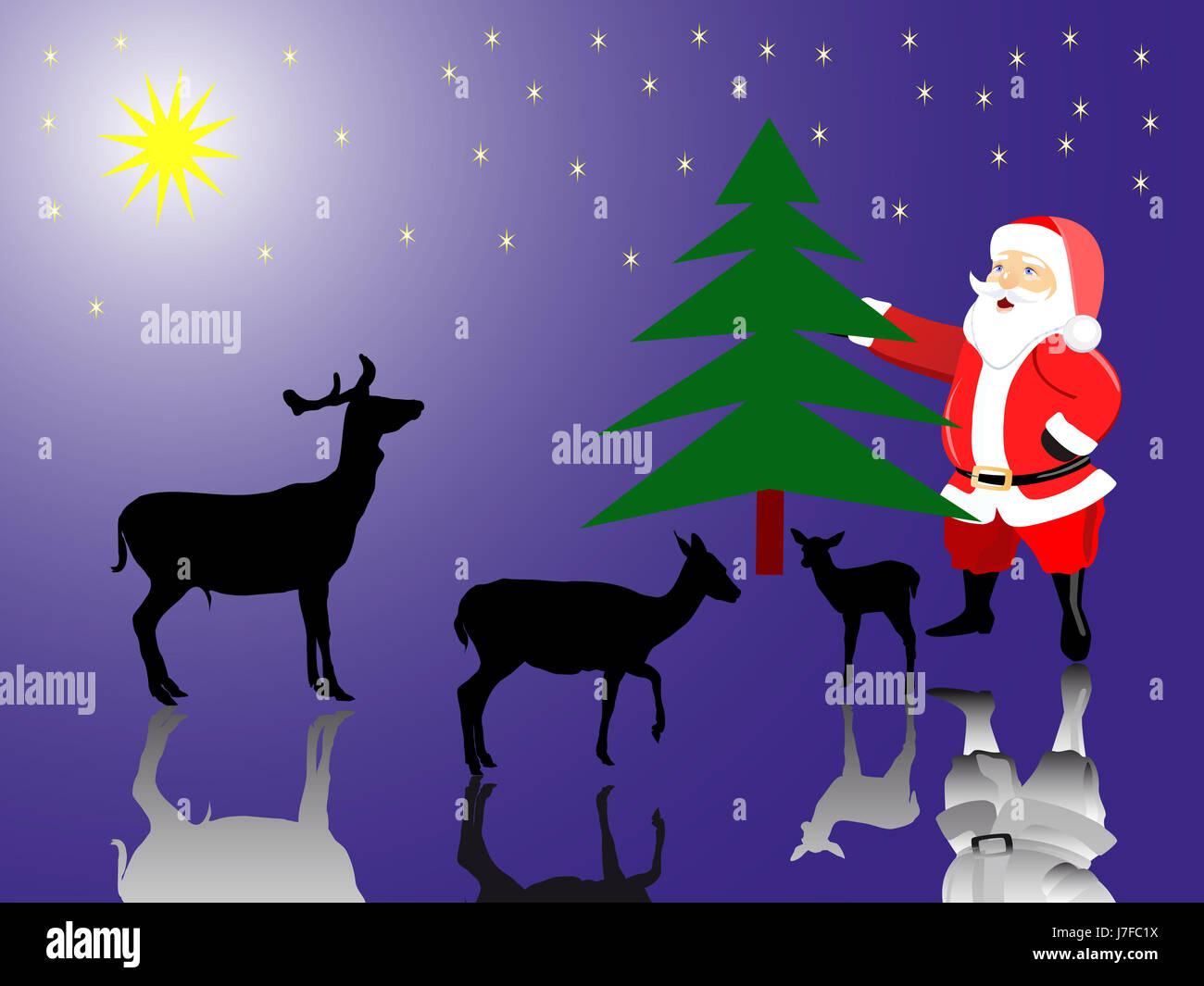 Fat father christmas hi-res stock photography and images - Alamy