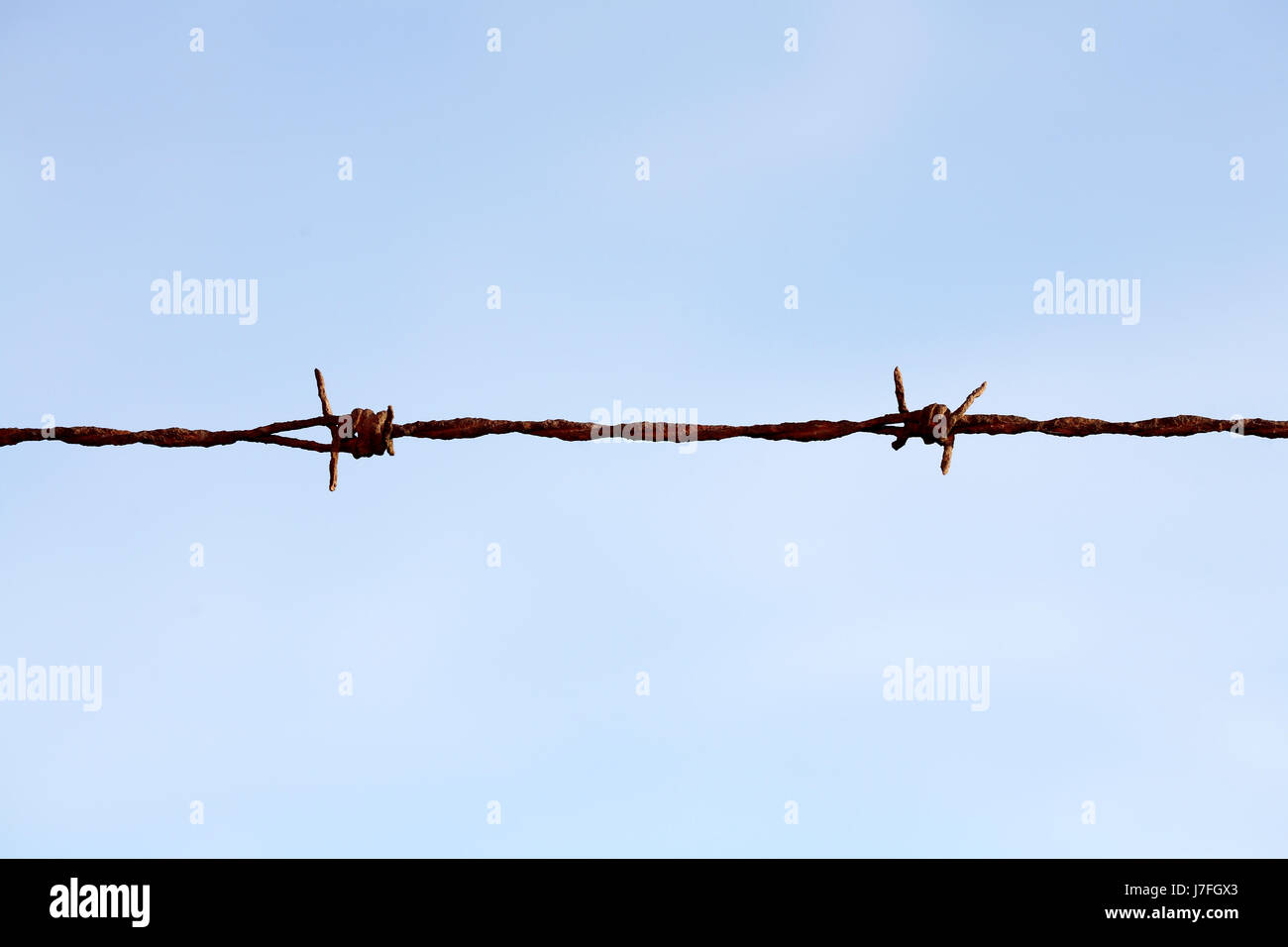 danger horizontal metal rusty rust wise attentive alert friendly ...