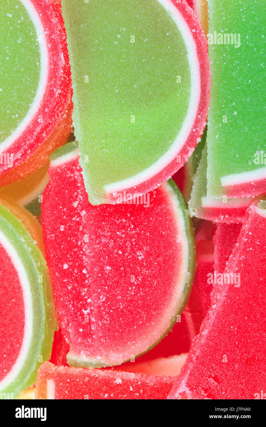 many Multicolor Fruit Jelly Stock Photo - Alamy