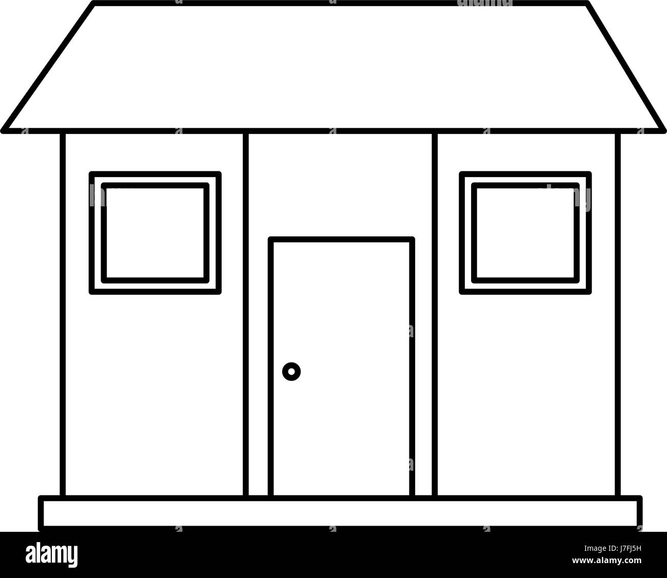 one story house icon image Stock Vector Image & Art - Alamy