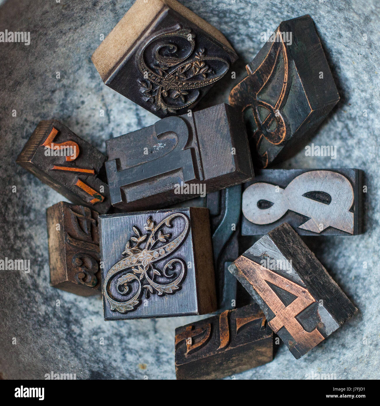 Printing Press Blocks