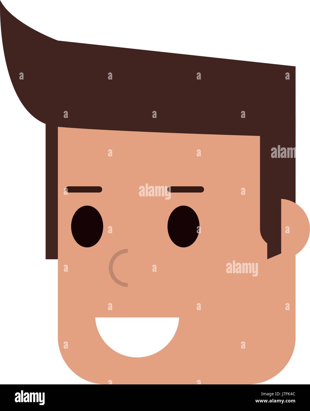 happy smiling man icon image Stock Vector Image & Art - Alamy