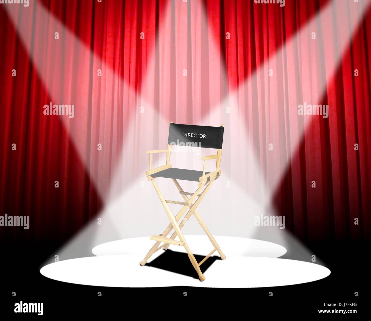 Film director chair hi-res stock photography and images - Alamy