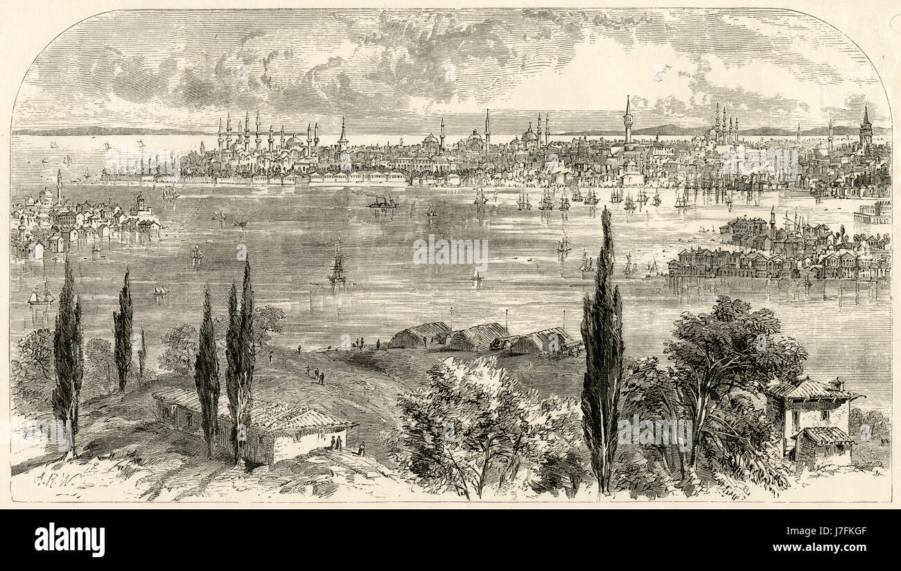 View of constantinople hi-res stock photography and images - Alamy
