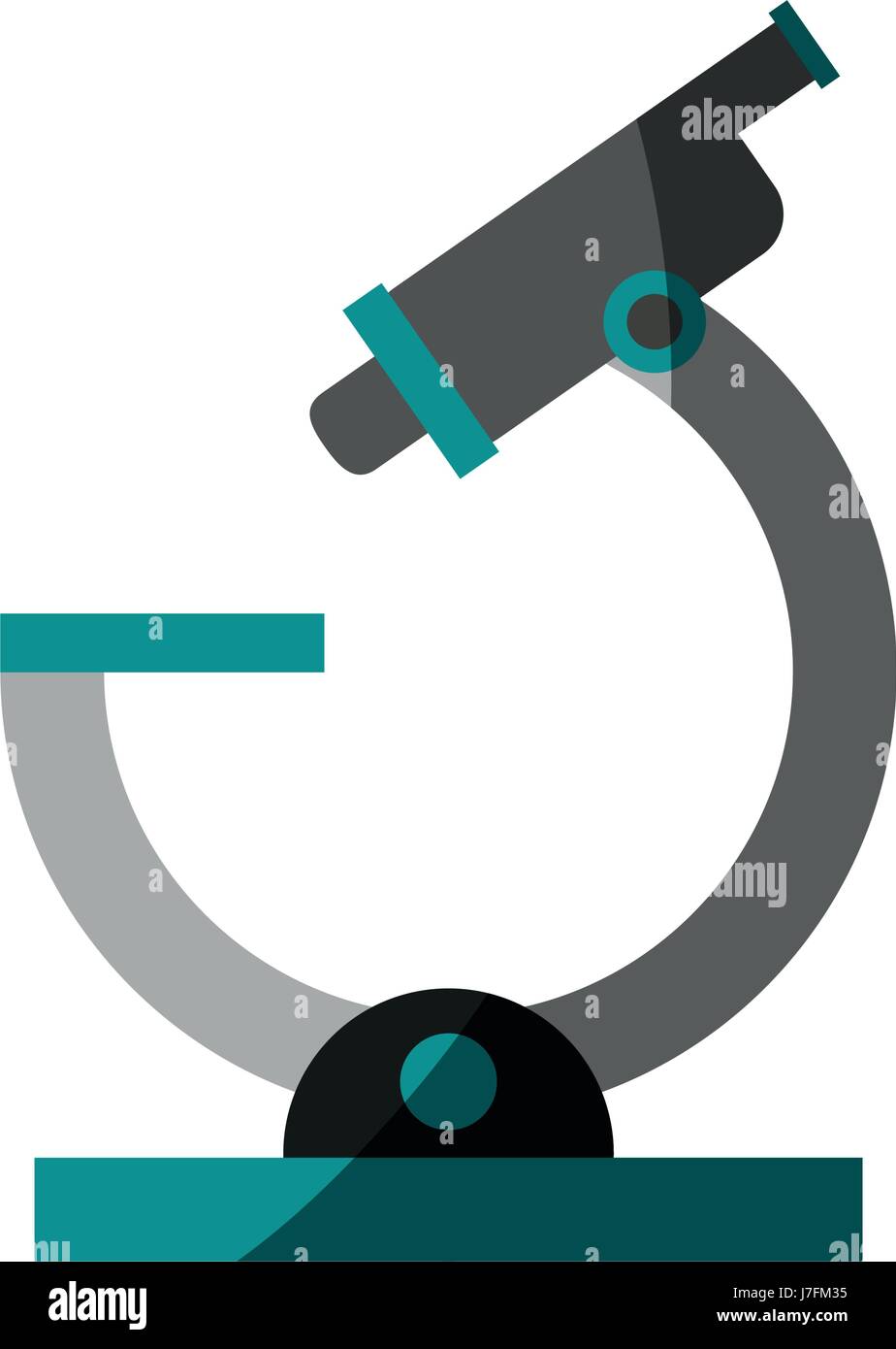 microscope science icon image Stock Vector Image & Art - Alamy