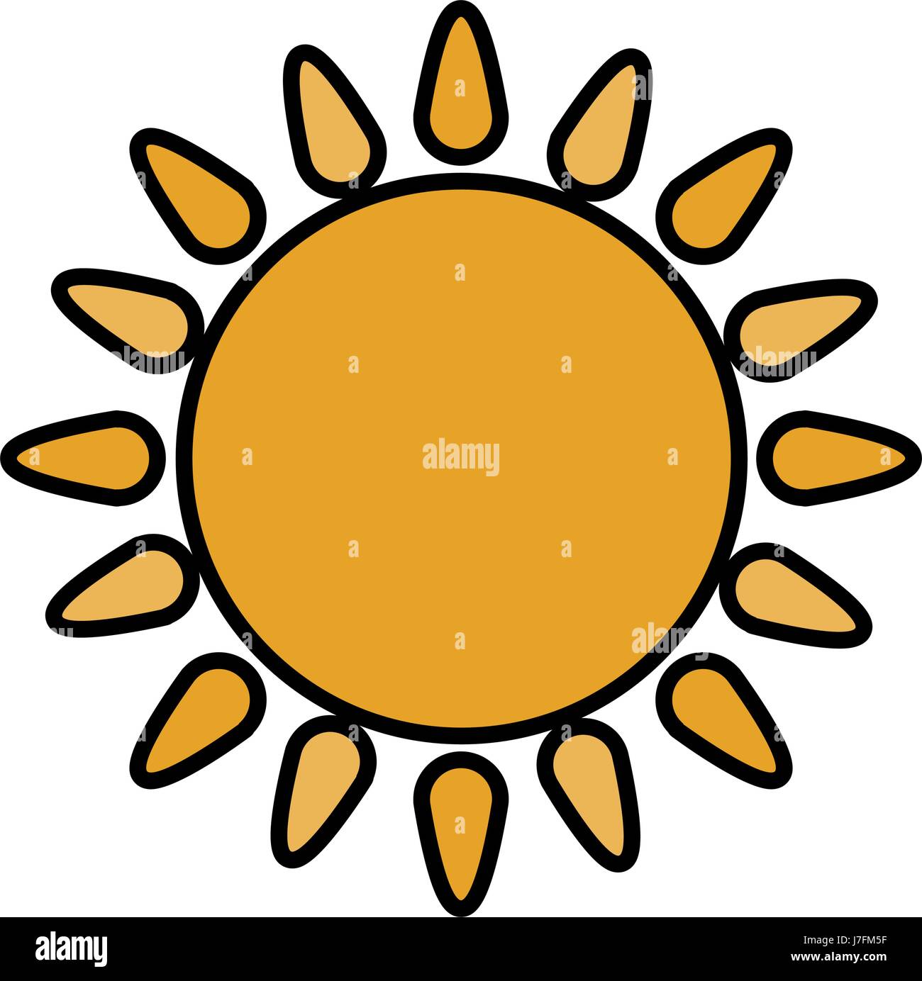 sun cartoon icon image Stock Vector Image & Art - Alamy