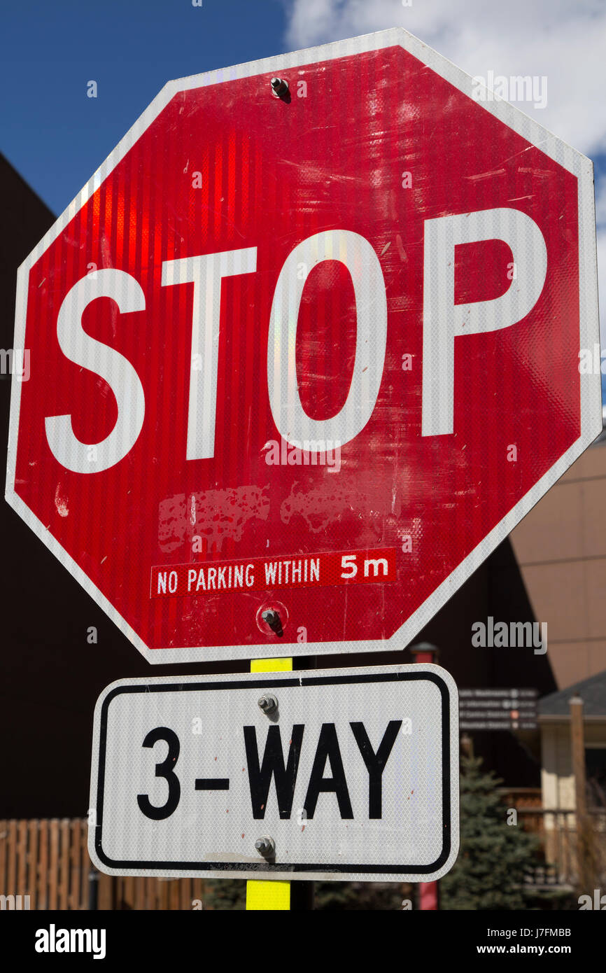 Stop sign on the street High Resolution Stock Photography and Images ...