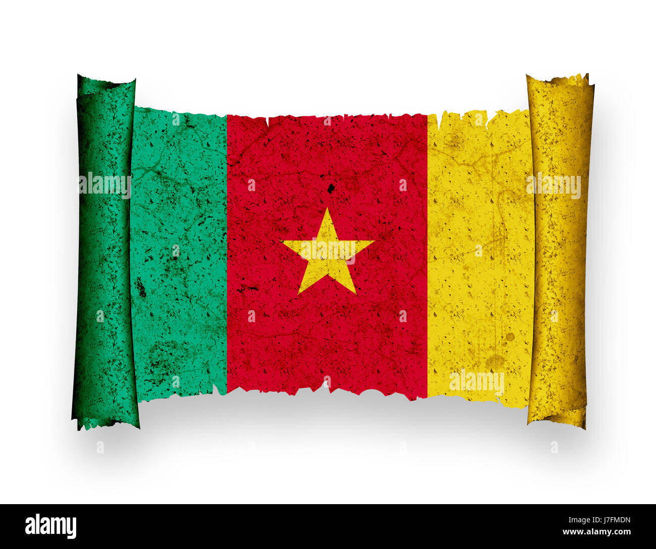 flag of cameron Stock Photo - Alamy