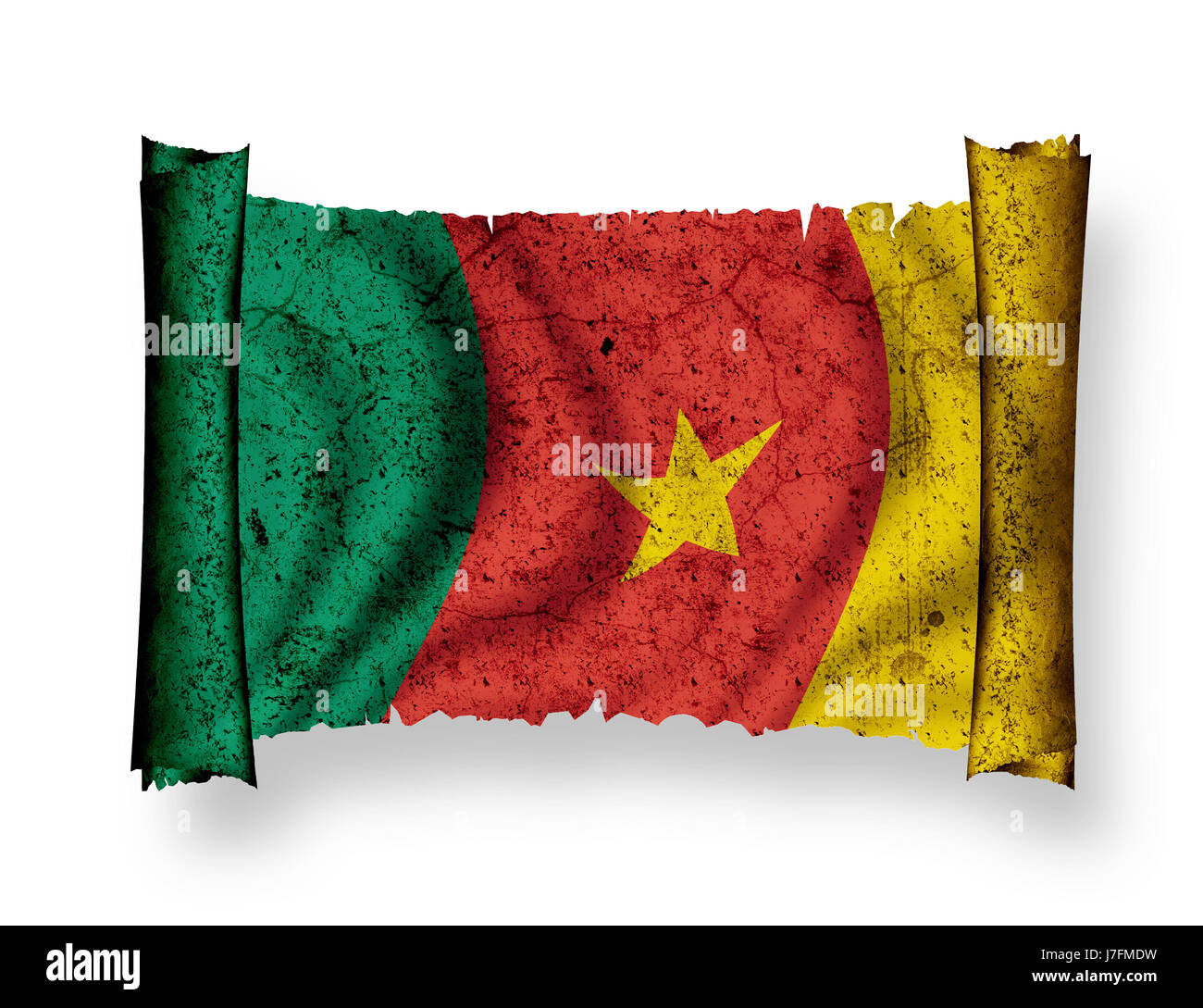 flag of cameron Stock Photo - Alamy