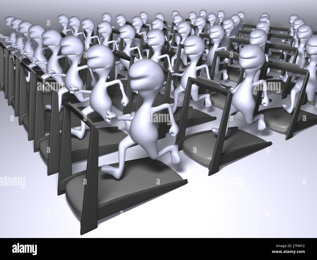 health model design project concept plan draft jogging character sport ...