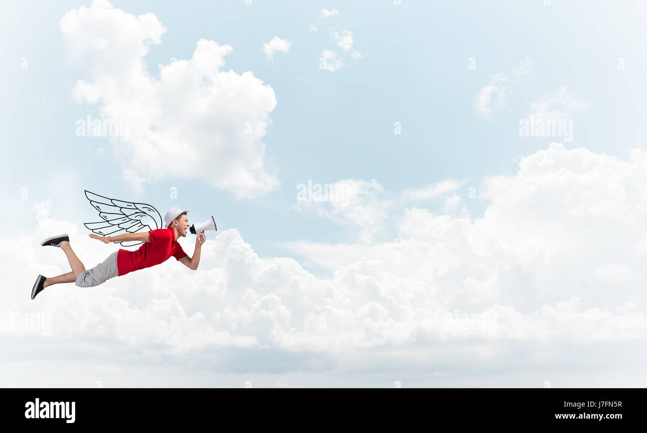 Feeling young and free Stock Photo - Alamy