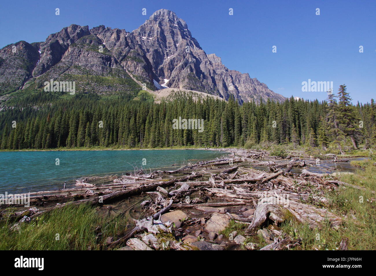canada mountain lake salt water sea ocean water blue cloud rock a trip ...