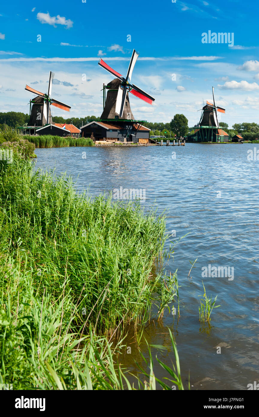 holland netherlands windmill mill dutch landscape scenery countryside ...