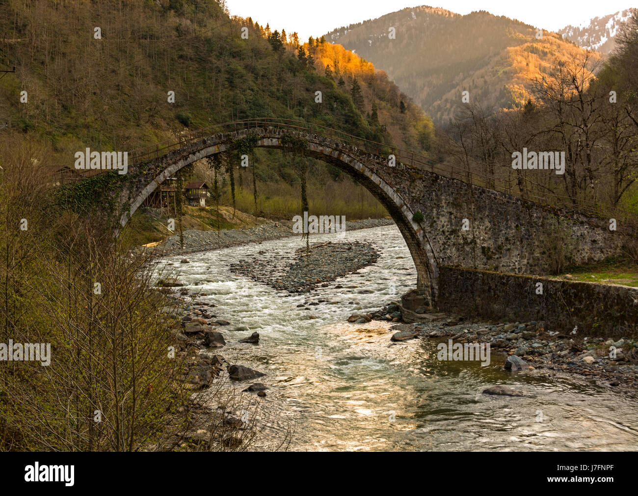Fırtına Creek in Camlihemsin, Rize Stock Photo - Alamy