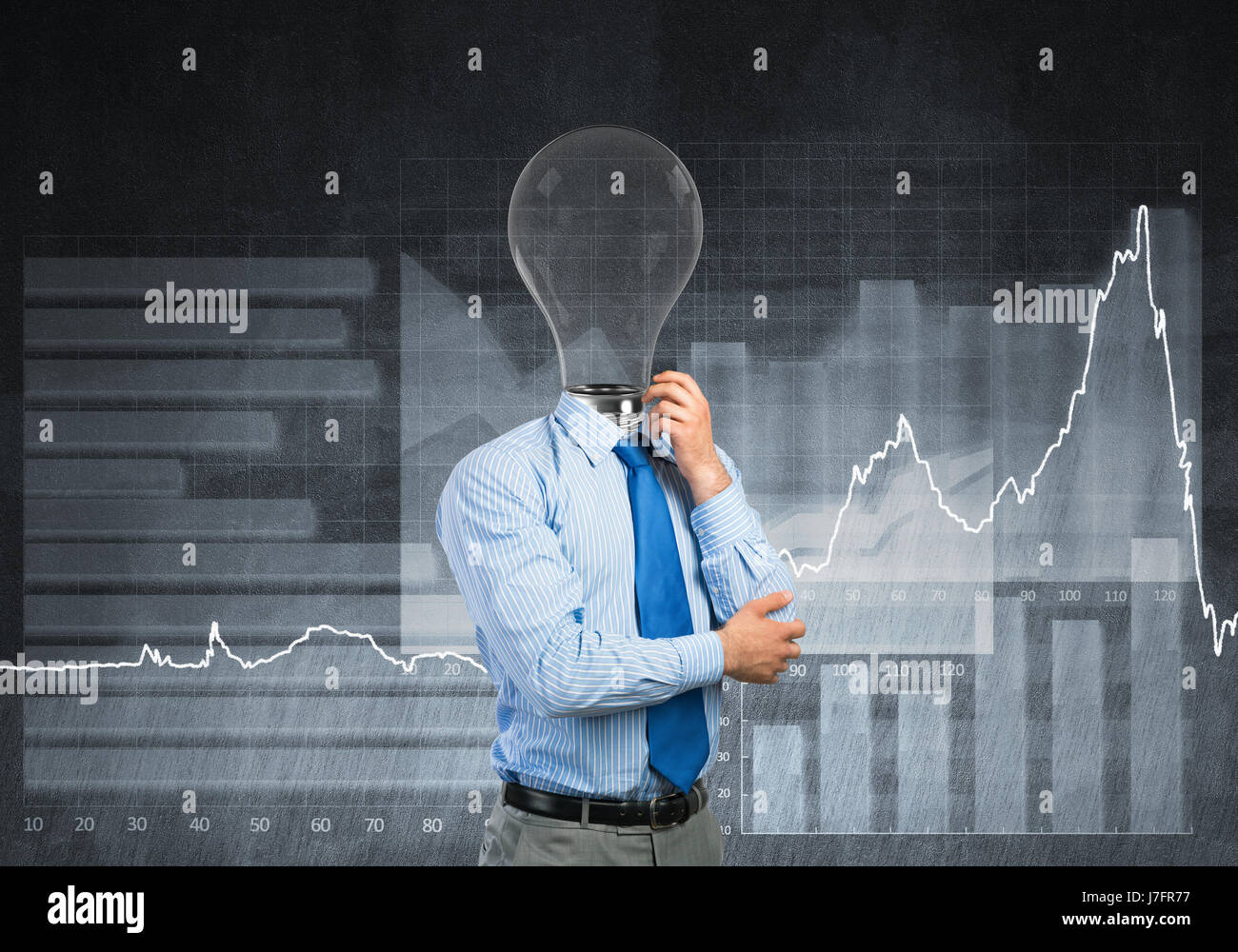 Man thinking over his idea Stock Photo - Alamy