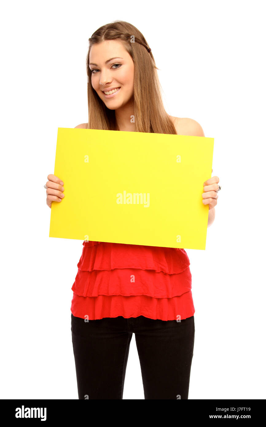 woman sign signal laugh laughs laughing twit giggle smile smiling ...