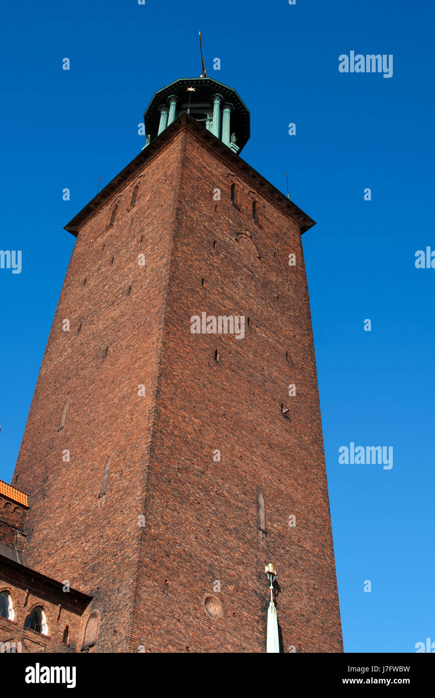 Bricks tower building hi-res stock photography and images - Alamy