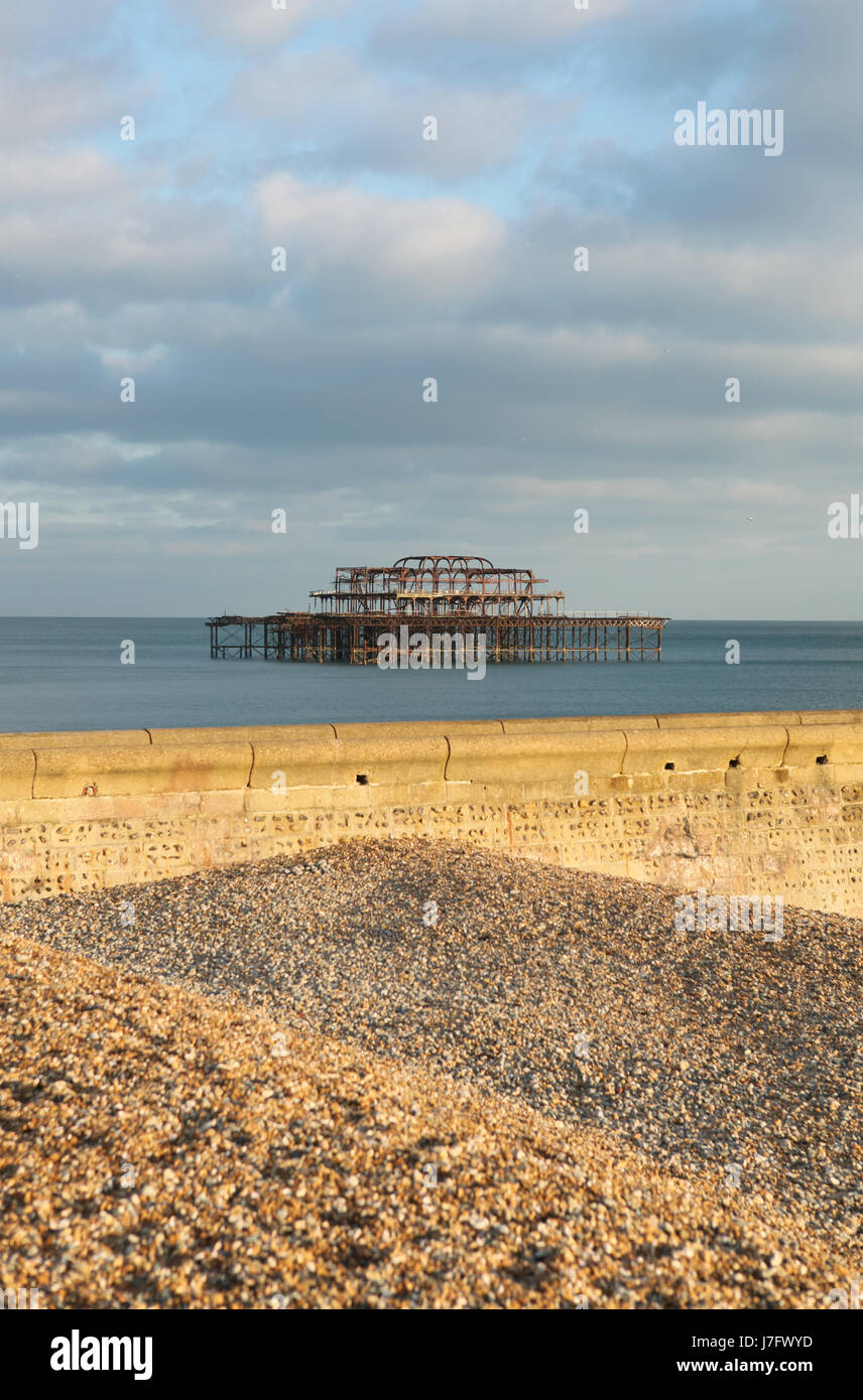 beach seaside the beach seashore england britain english landmark salt ...