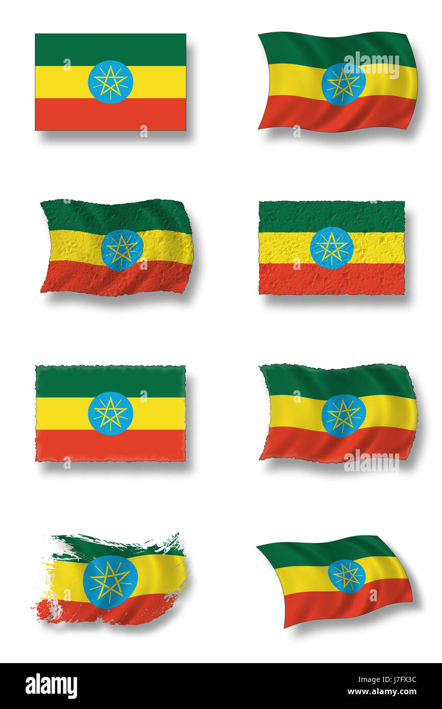 flag of ethiopia Stock Photo - Alamy