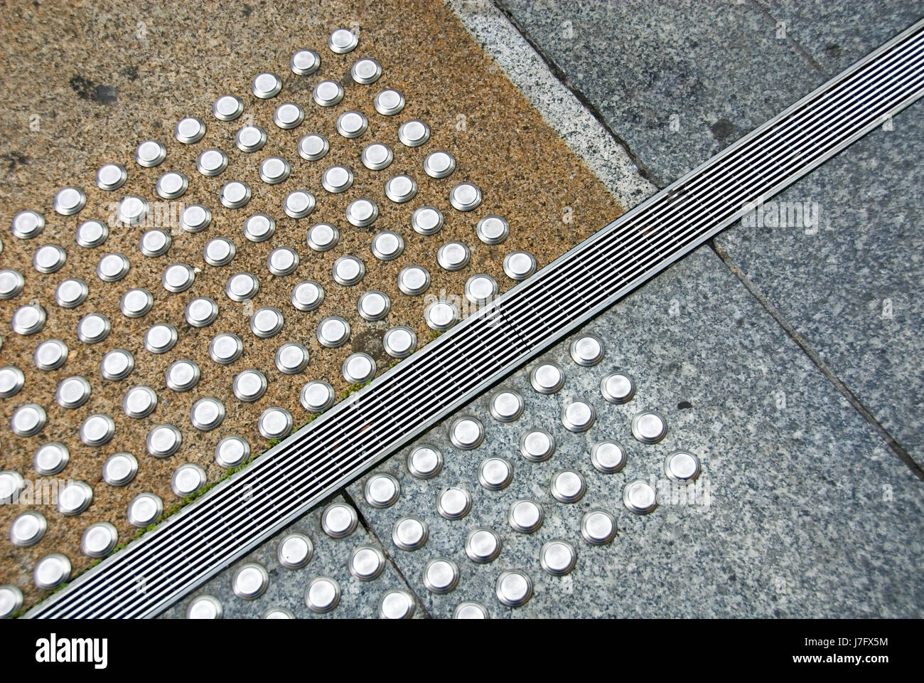 metal pedestrian walkway indicator rubber assistance help support aid ...