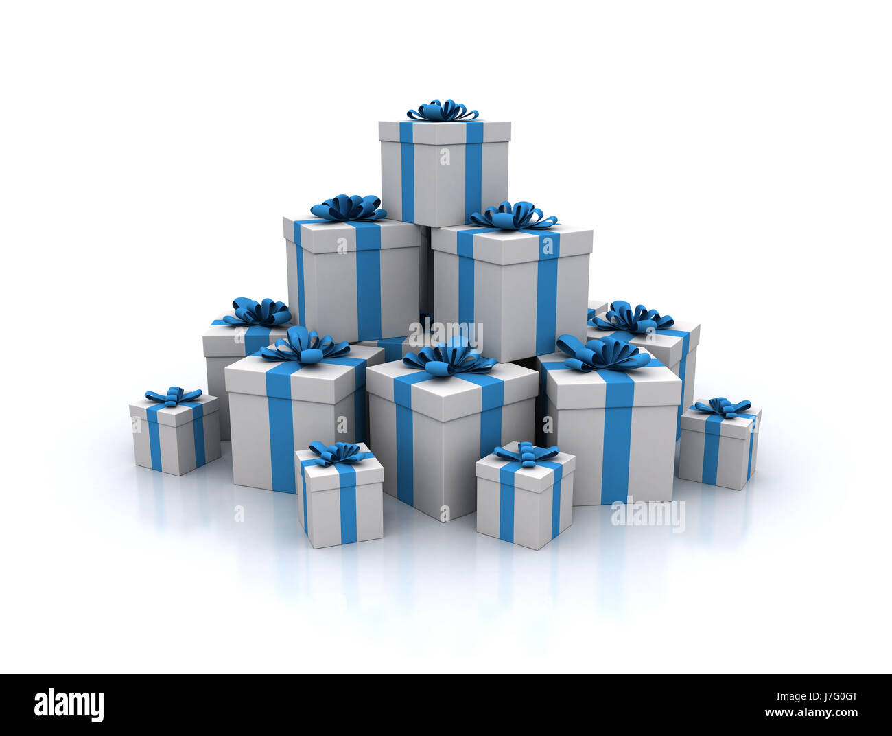 blue present gift box boxes imagining birthday backdrop background many ...