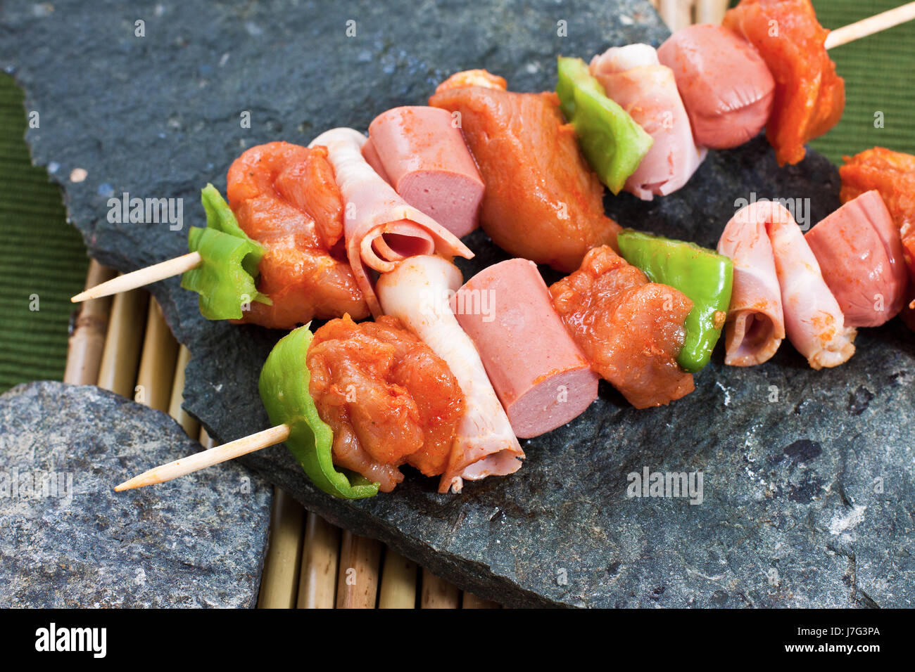 food aliment hot plate grill barbecue barbeque grilled juicy cook stick ...