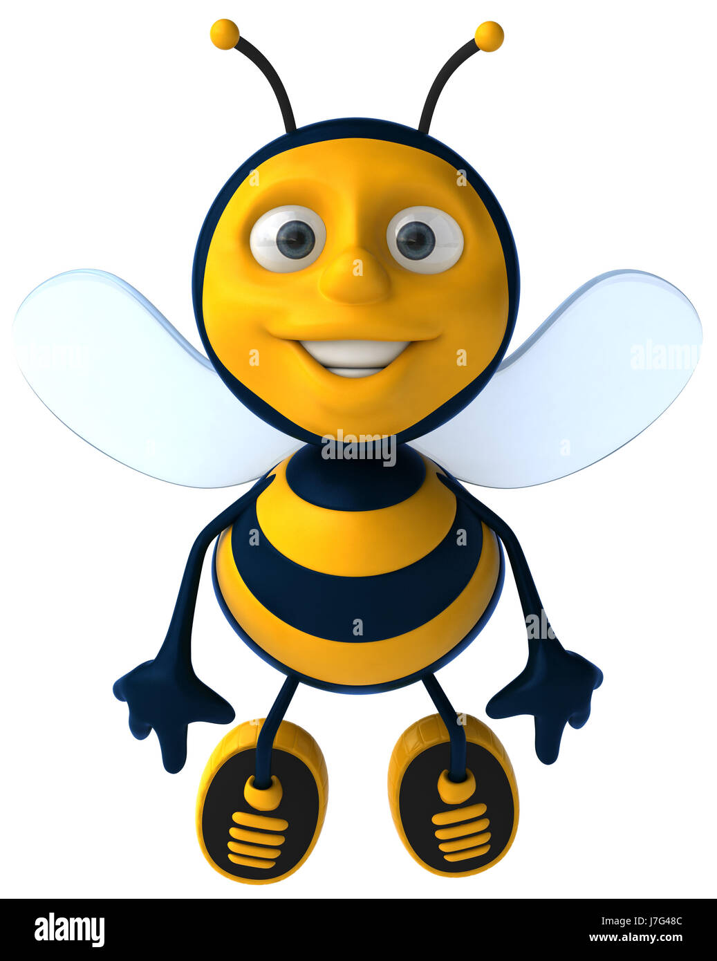 animal illustration wasp character cartoon honey insect bee isolated ...