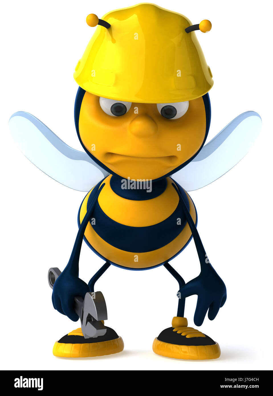 animal illustration wasp character cartoon honey insect bee isolated ...