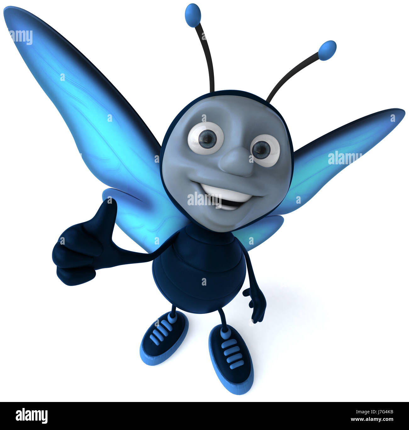 blue insect butterfly spring bouncing bounces hop skipping frisks ...