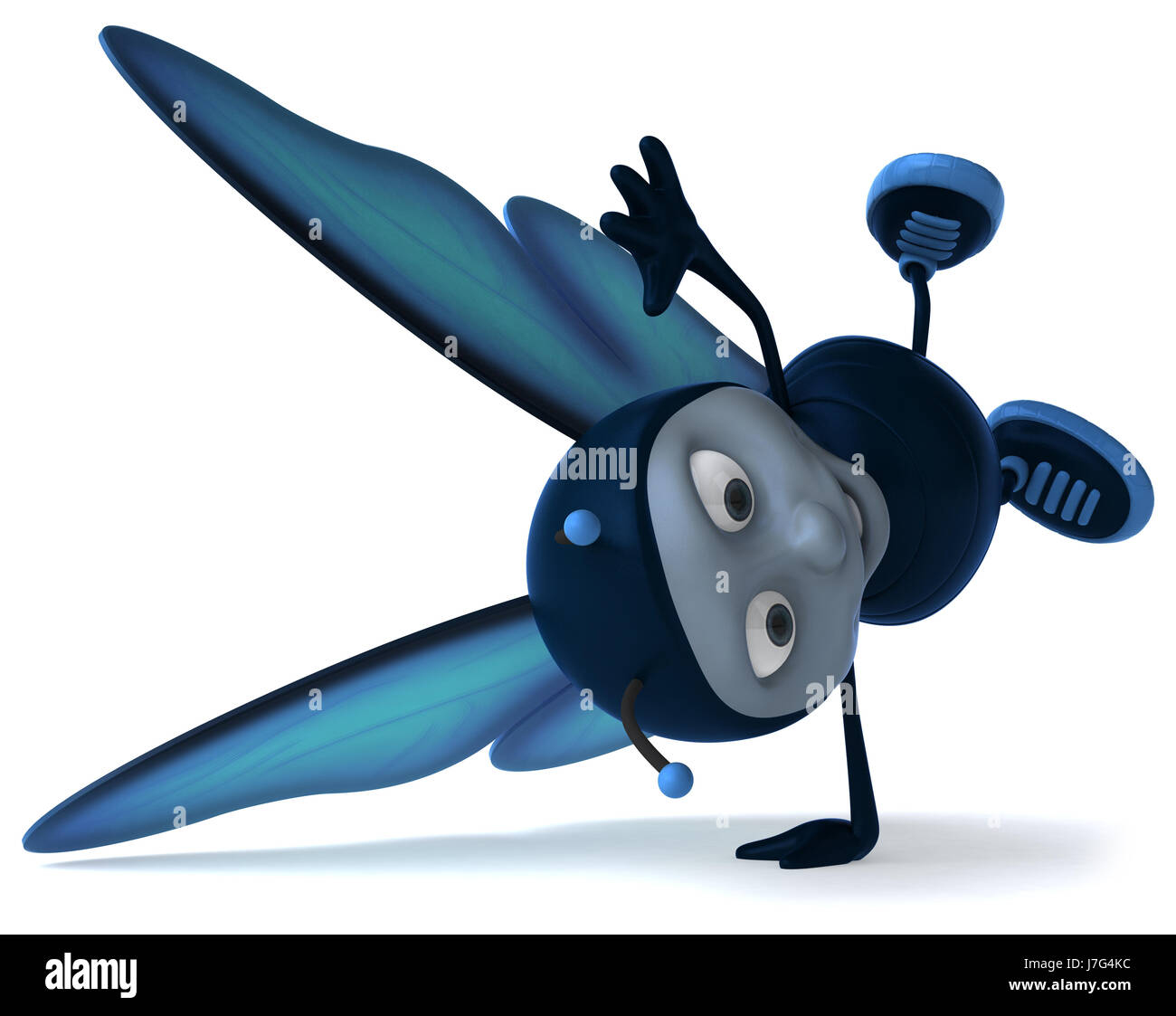 blue insect butterfly spring bouncing bounces hop skipping frisks ...