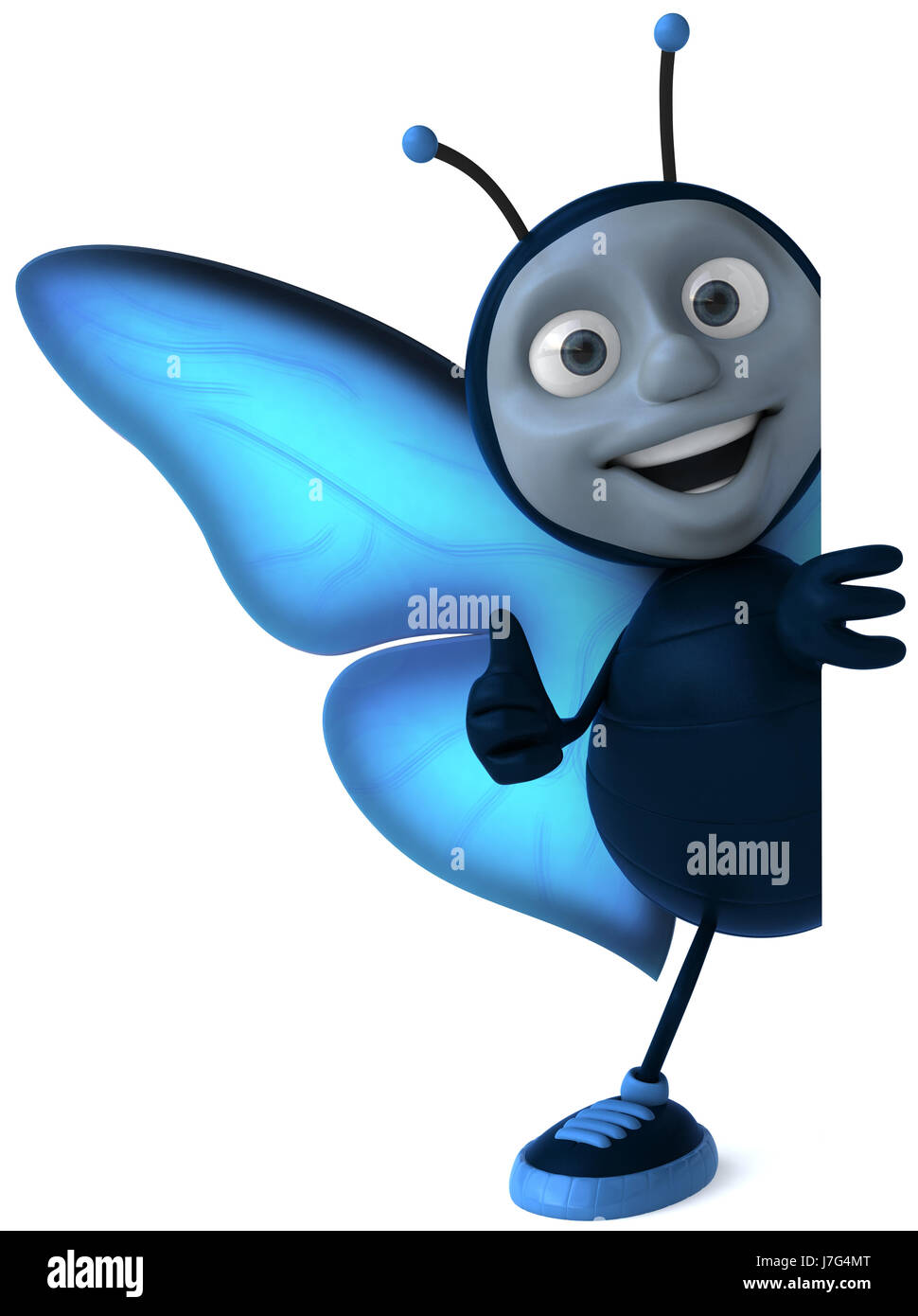 blue insect butterfly spring bouncing bounces hop skipping frisks ...