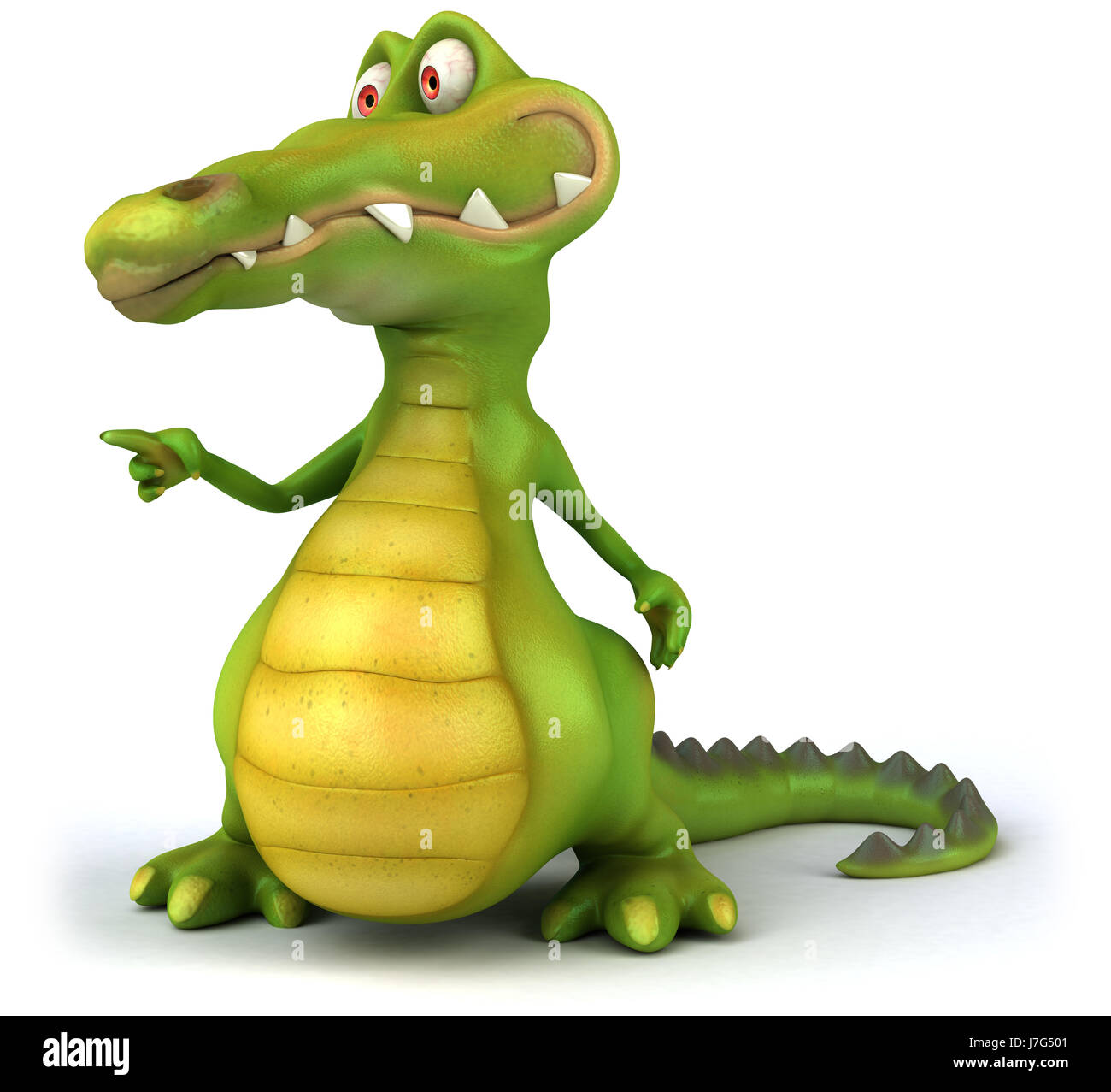 Laughing crocodile Cut Out Stock Images & Pictures - Alamy