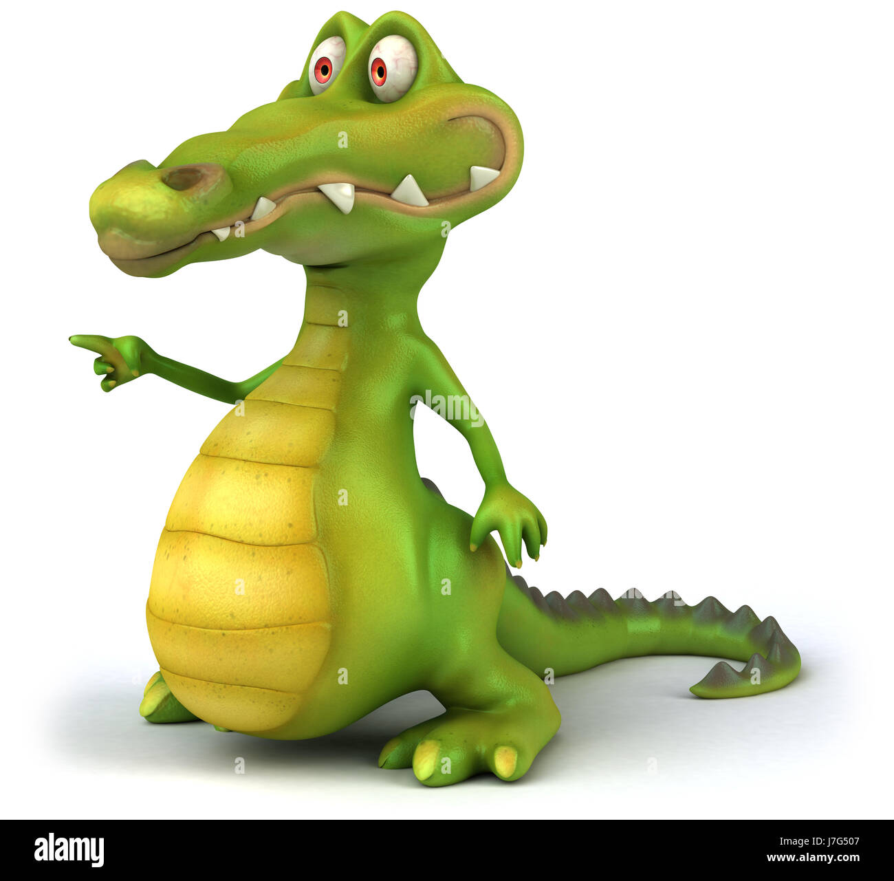 Laughing crocodile Cut Out Stock Images & Pictures - Alamy