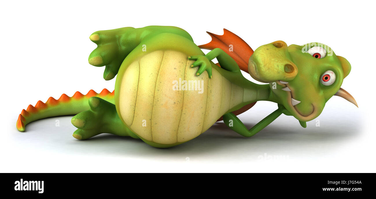 animal lizard fantasy illustration dragon character asian laugh laughs ...