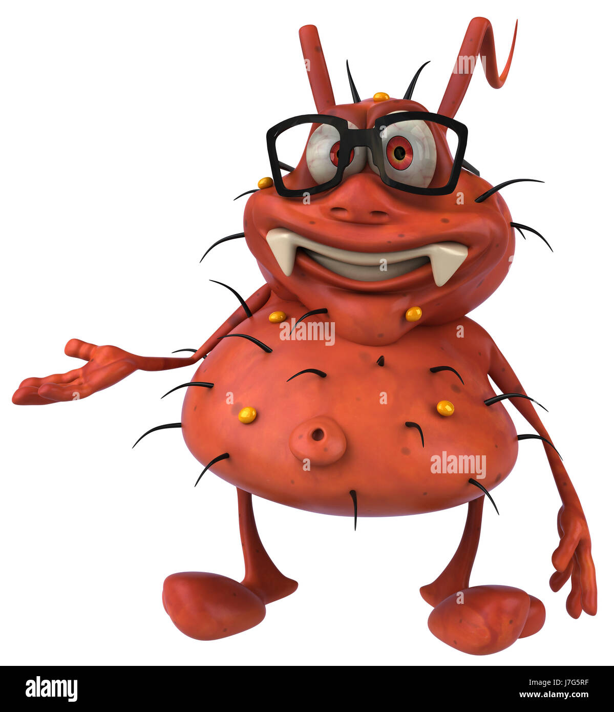 monster virus germ flu aids bug health medicinally medical graphics ...