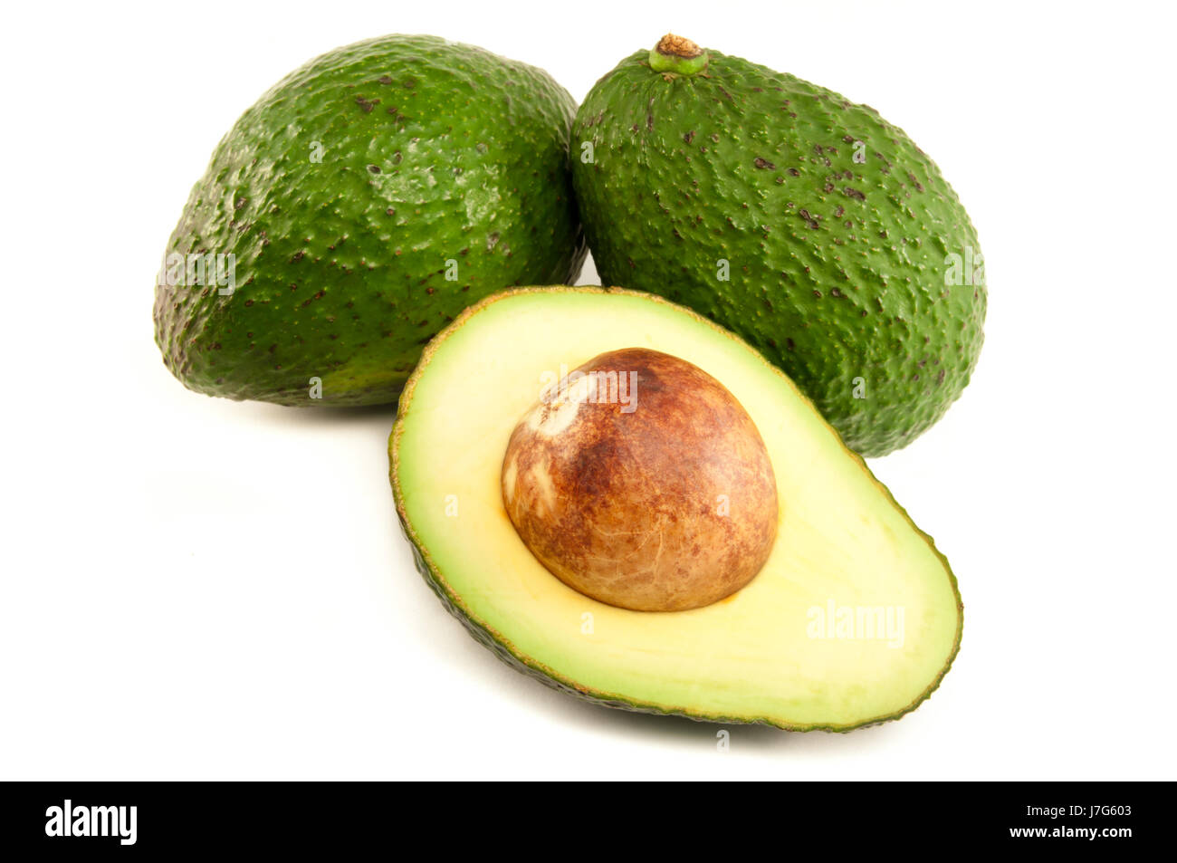 ripe open half uncap backdrop background white avocado green food ...