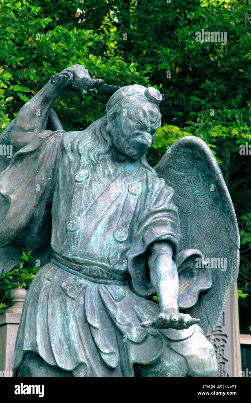 Tengu Statue at Mount Takao Yakuoin Temple Hachioji city Tokyo Japan ...