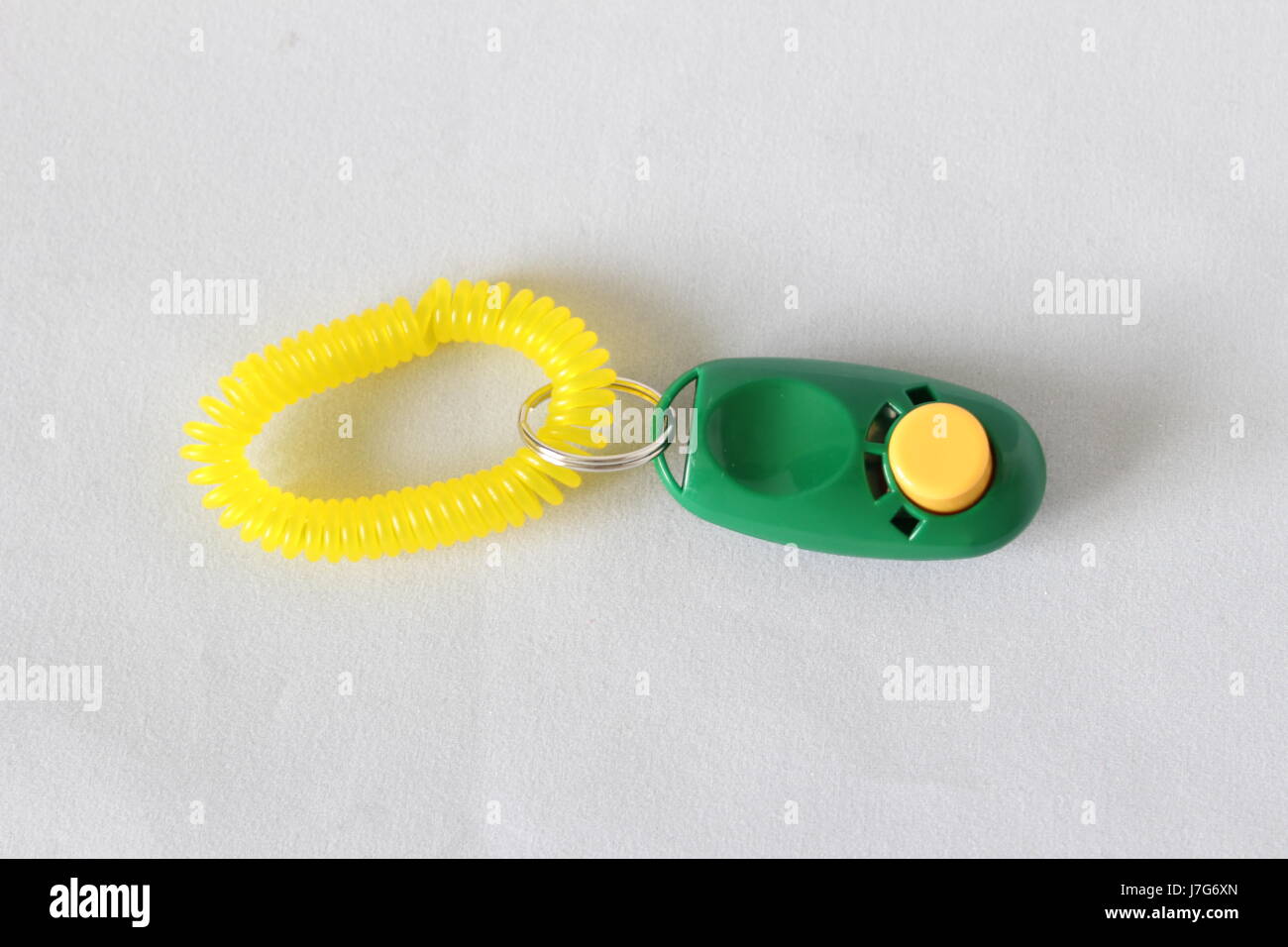 Clicker for easy canine education and other animals Stock Photo - Alamy