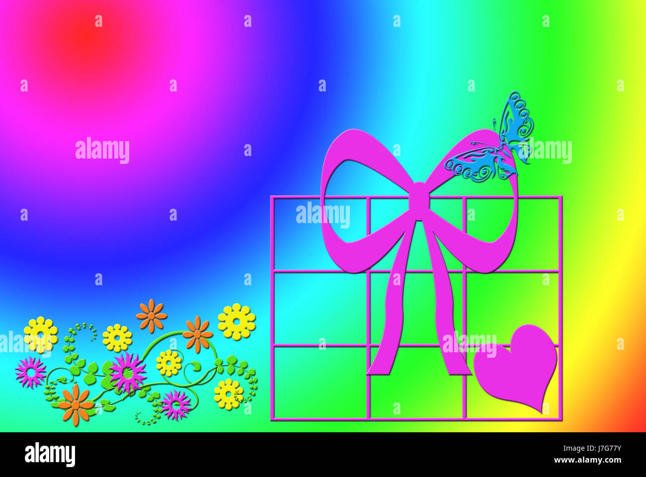 gift loop grind presents donate graphic coloured colourful gorgeous ...