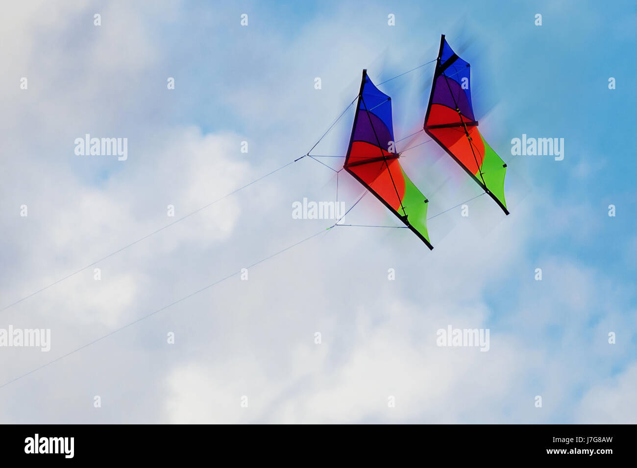 motion postponement moving movement sport sports firmament sky kite ...