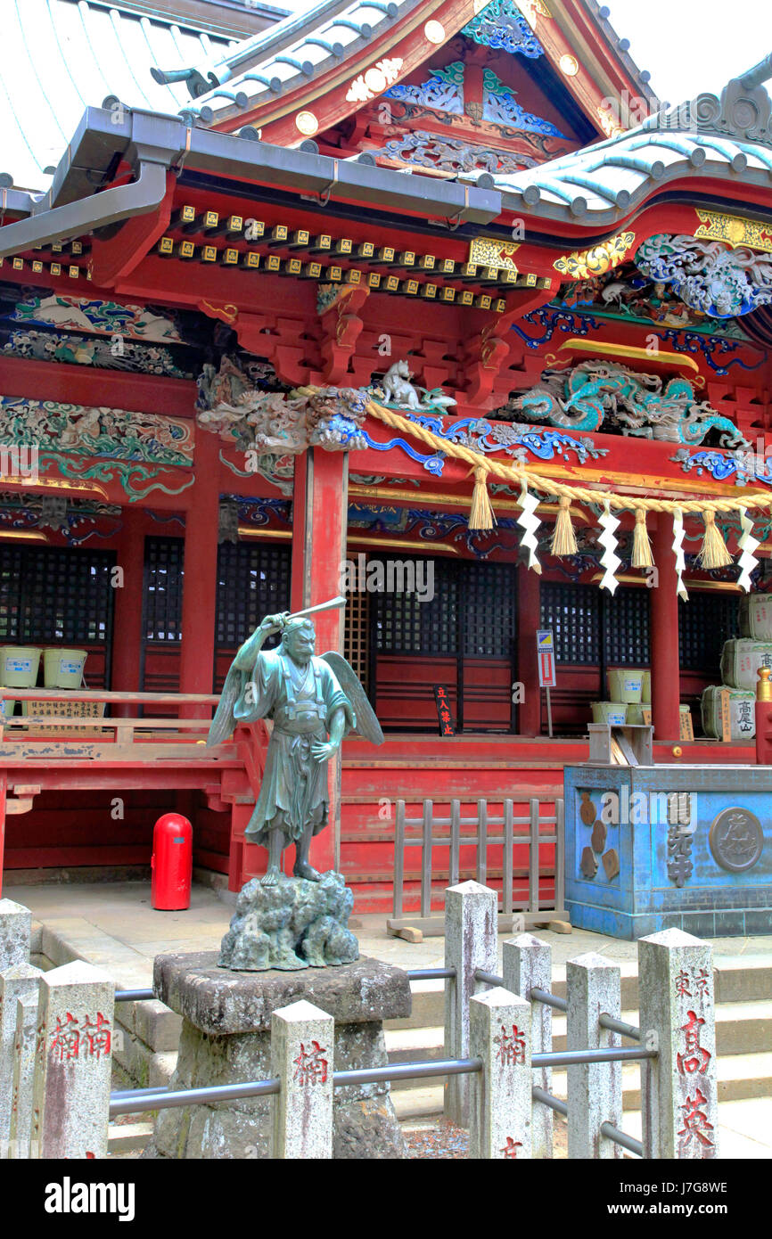 Japanese tengu statue hi-res stock photography and images - Alamy