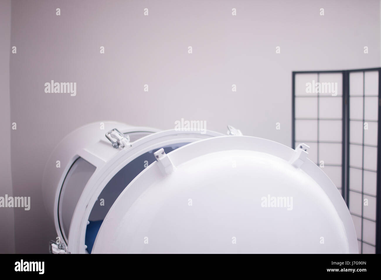 HBOT hyperbaric oxygen therapy tank chamber in hospital clinic to treat ...