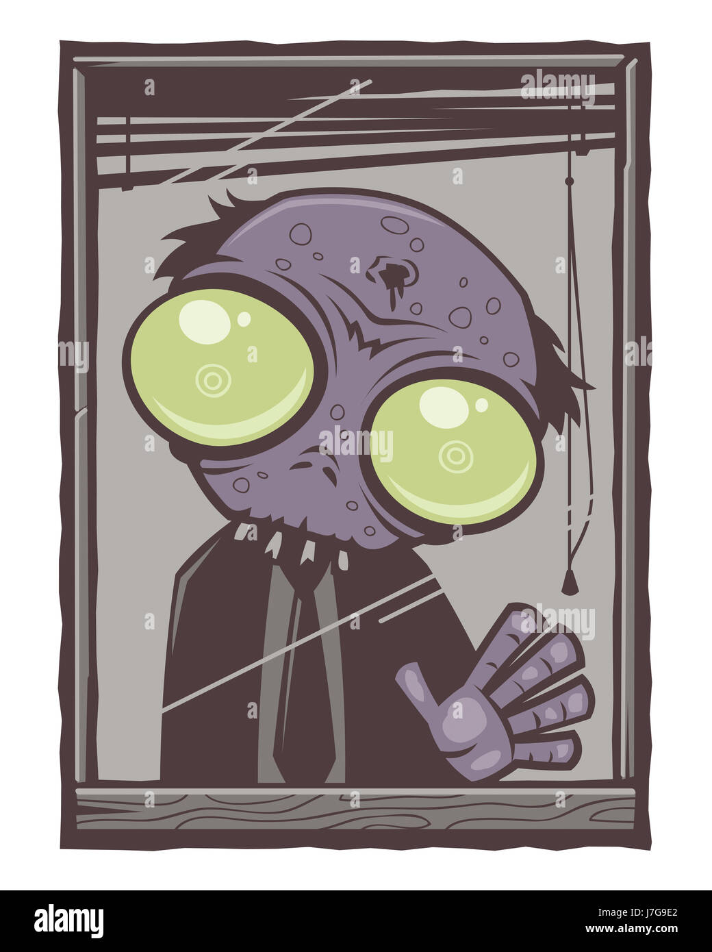 window porthole dormer window pane illustration scary halloween spooky ...