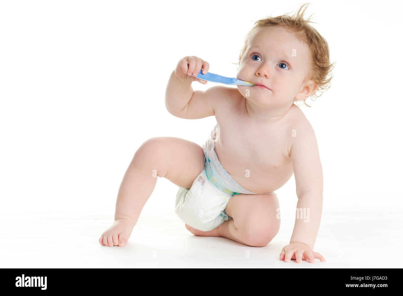 baby in diaper Stock Photo - Alamy