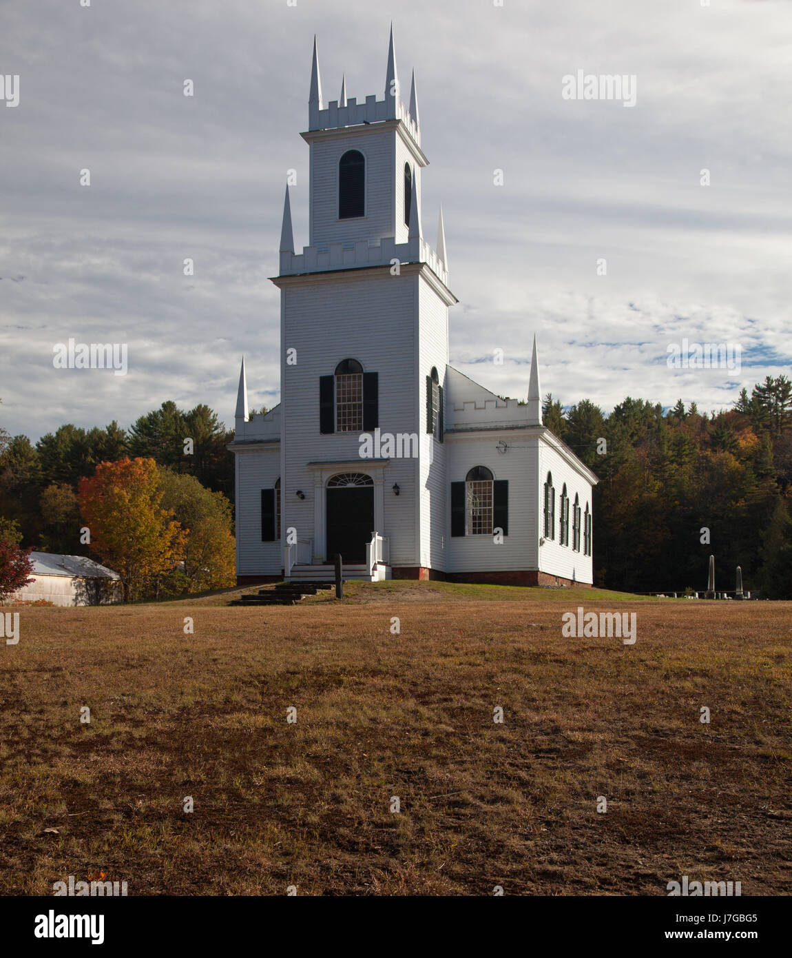 church tree trees leaves chapel spire foliage fall autumn tower church ...
