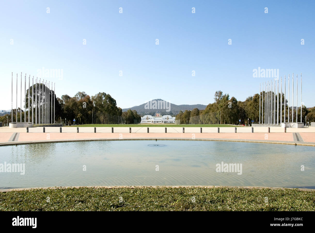 tree trees garden australia sight view outlook perspective vista ...