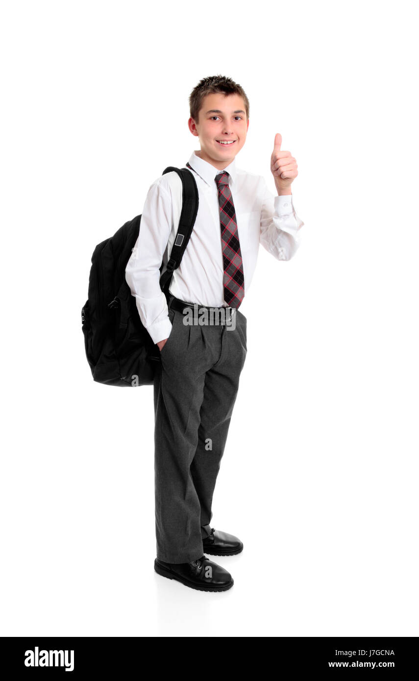 male masculine uniform teenager student academic boy lad male youngster ...