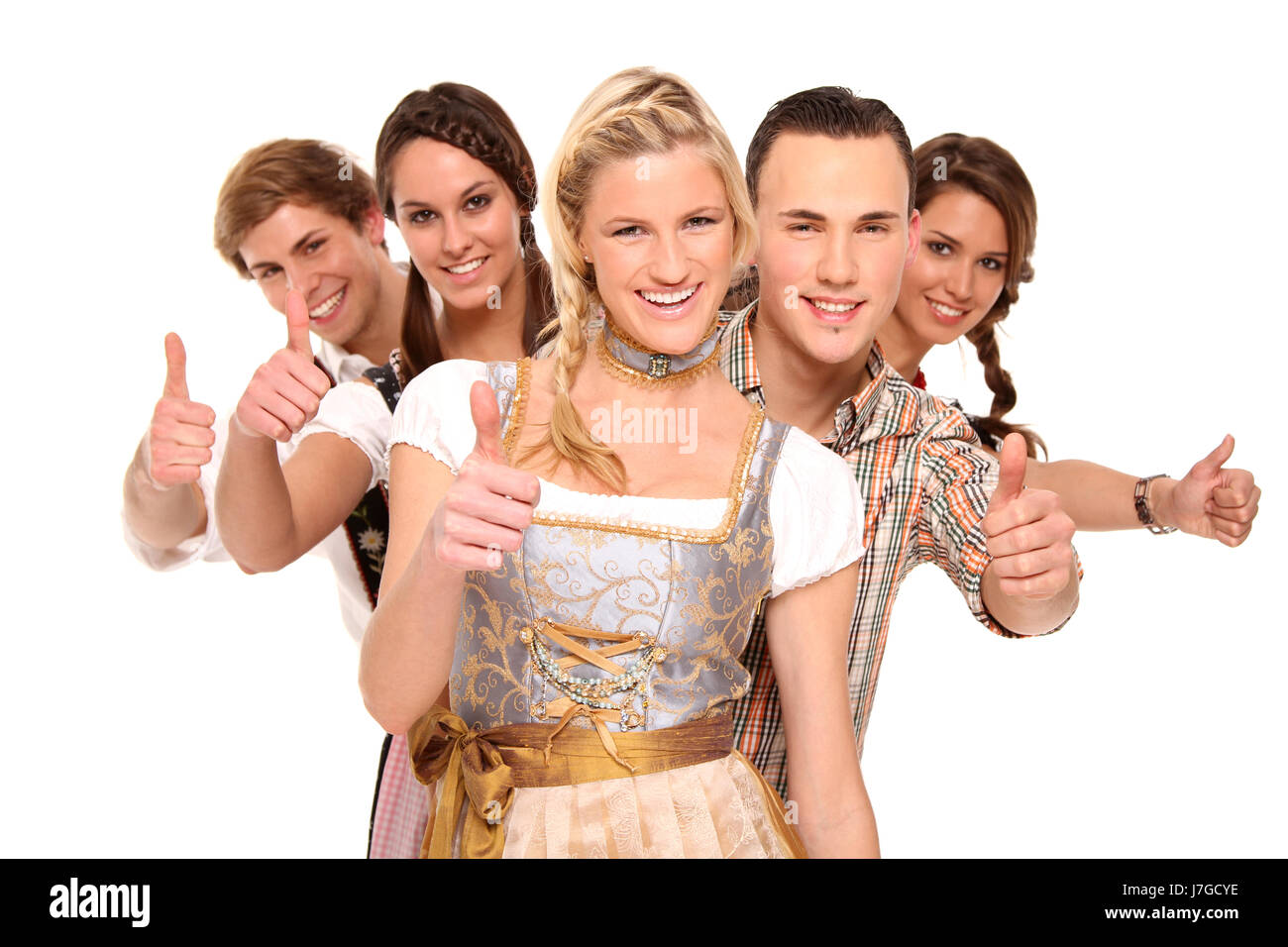 woman sign signal laugh laughs laughing twit giggle smile smiling ...