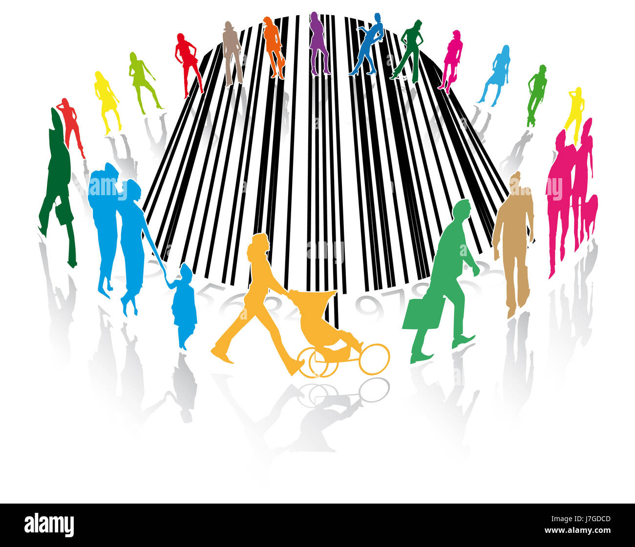 shopping buy supermarket silhouette discount retail shop shop ...